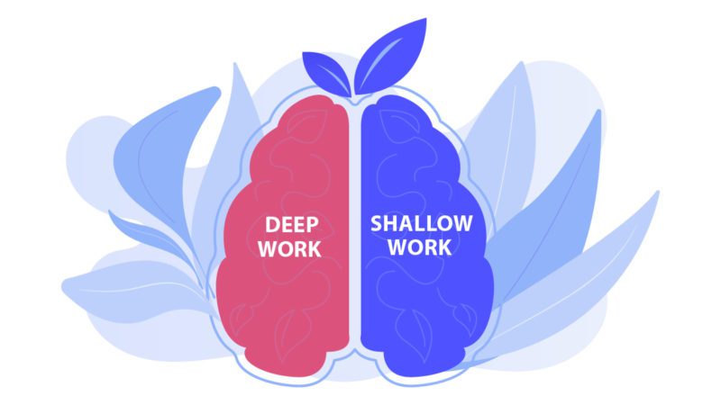 Deep work vs shallow work- How to Get Better At Them?